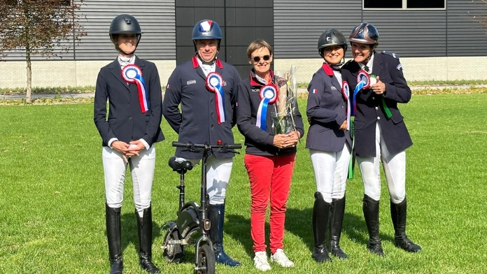 Les Bleus deuxièmes par équipes au CPEDI 3* de Deurne (NED ...