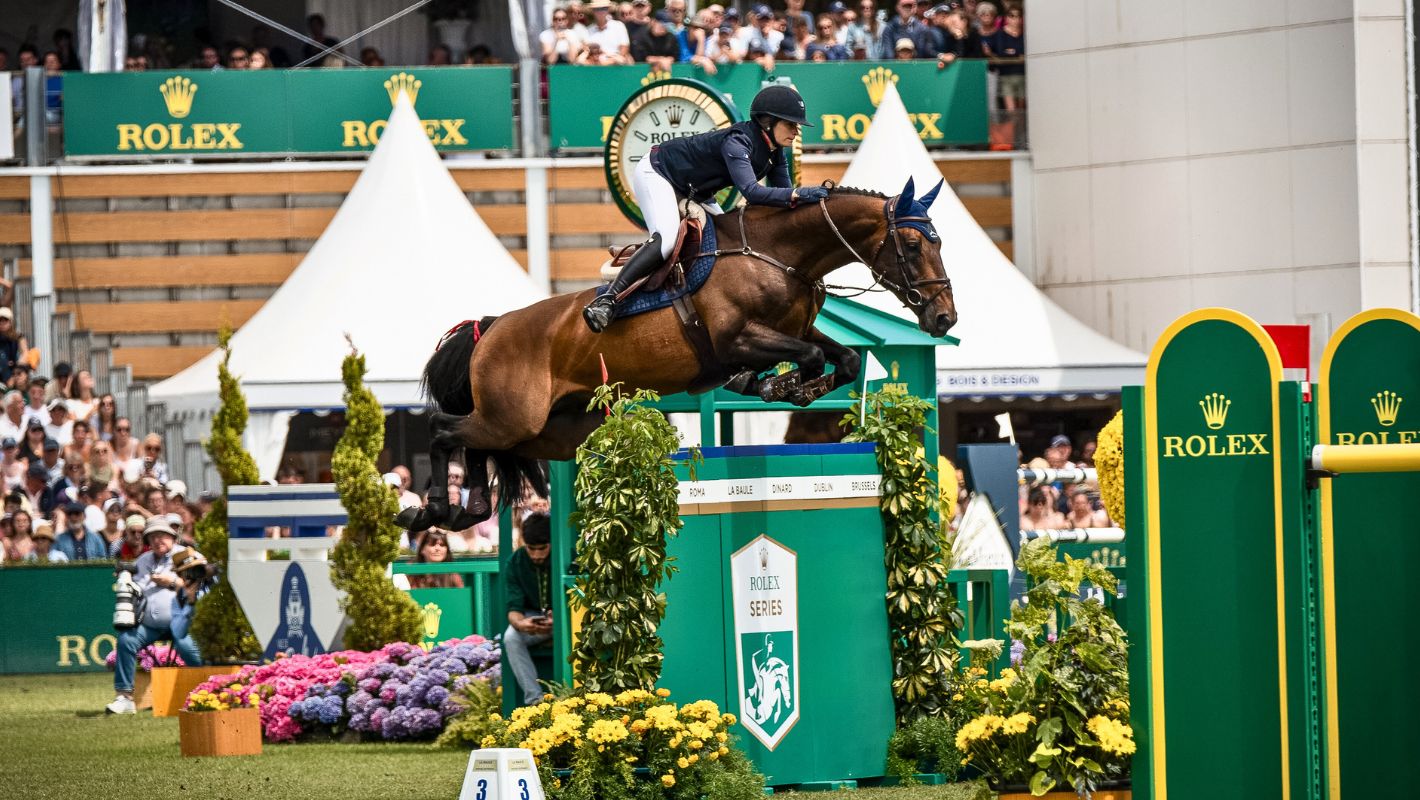 Jeanne Sadran magistrale dans la Coupe des nations de Bruxelles (BEL ...