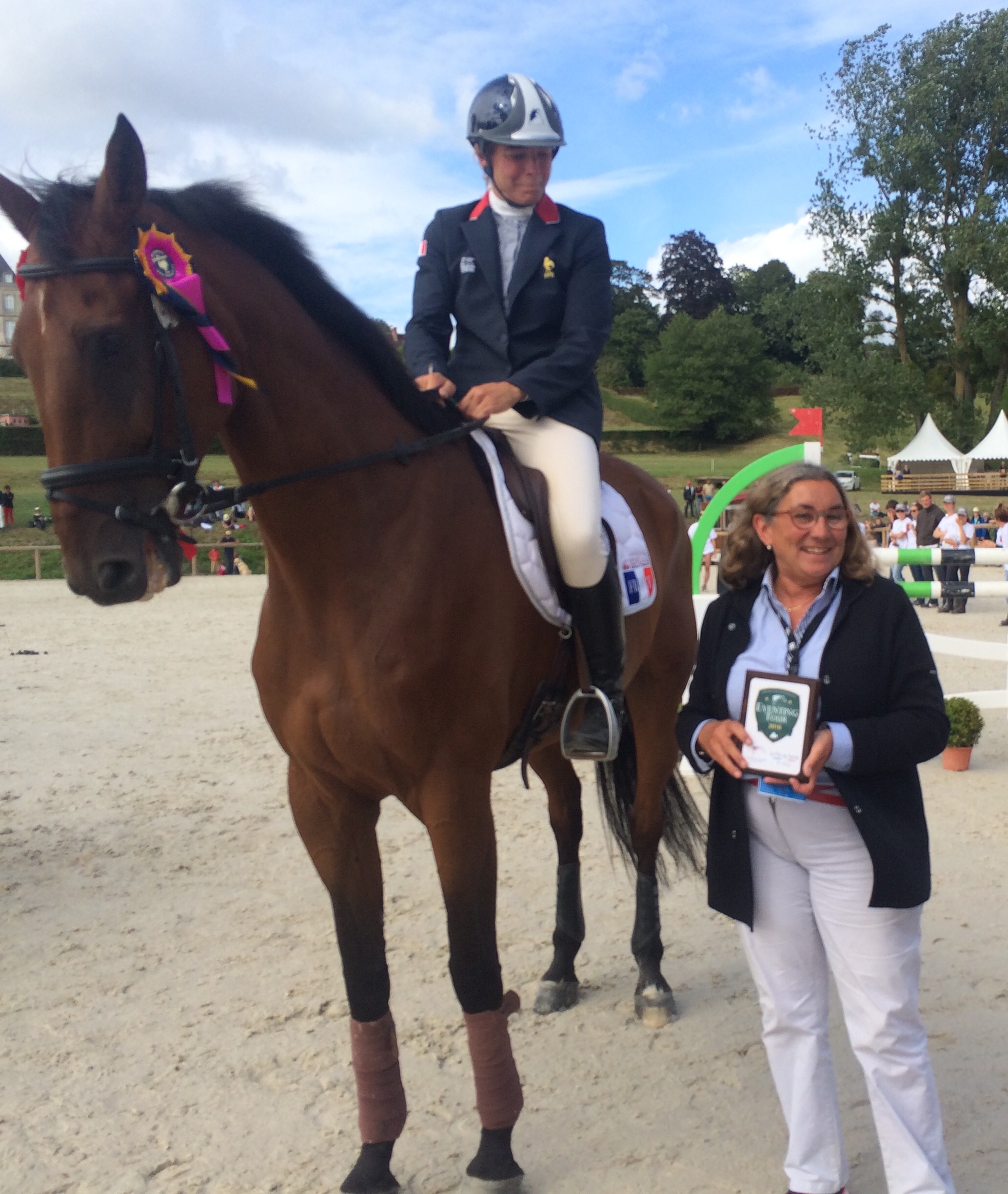 CIC 3* DU PIN, 4EME ETAPE DU CIRCUIT FFE EVENTING TOUR : PODIUM 100 % ...