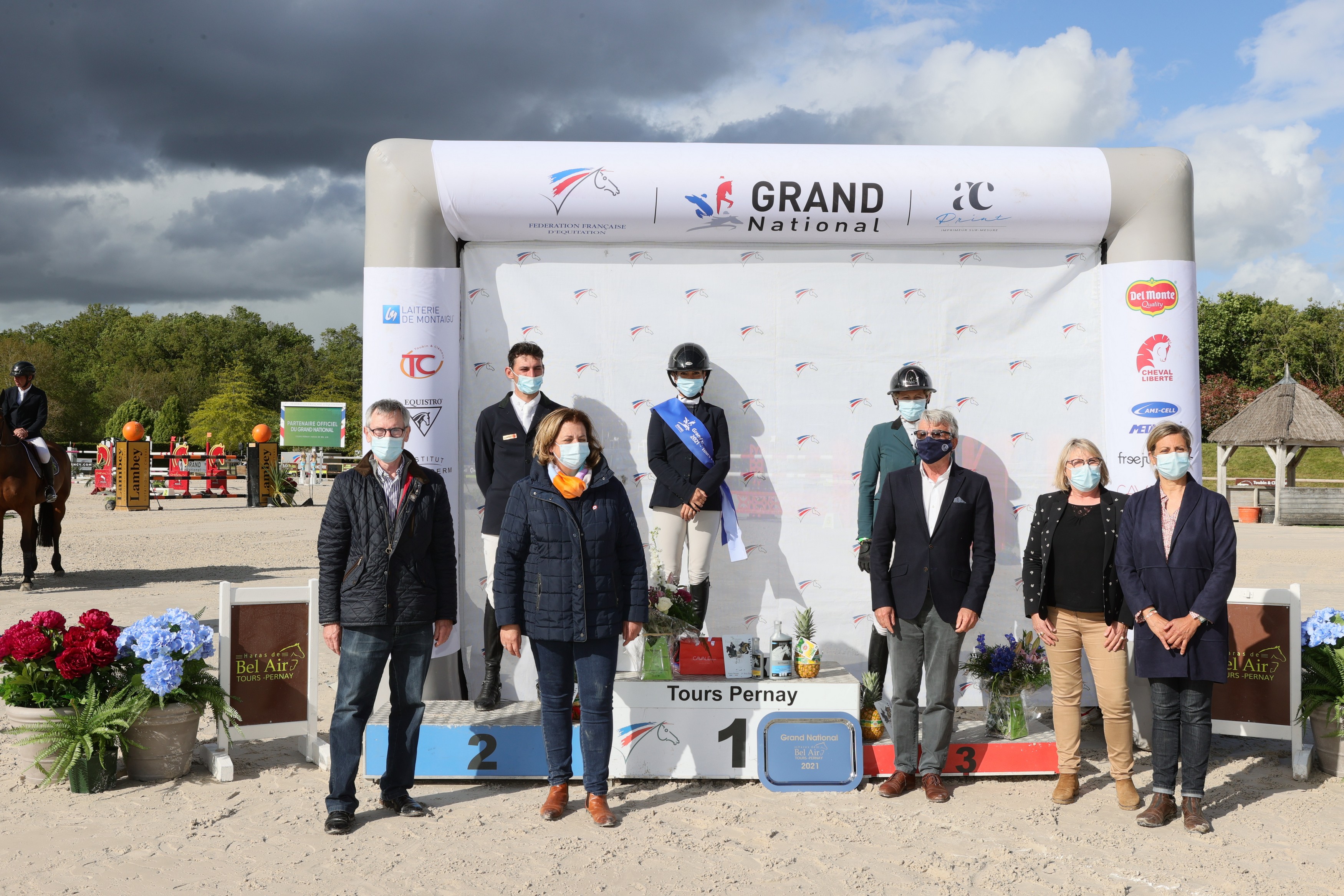 3e étape du circuit Grand National FFE - AC Print de saut d'obstacles à ...